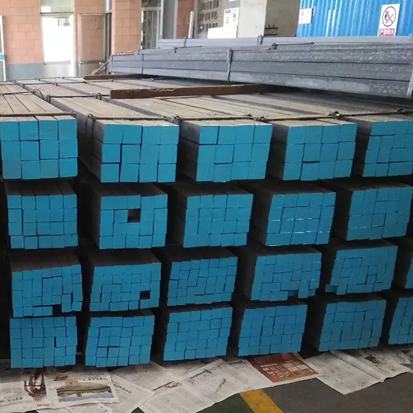 hot rolled steel square bar/MS square bar crane rail flat bar supplier